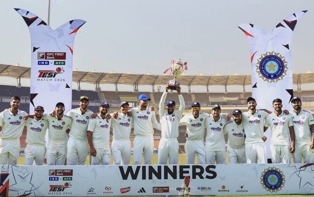 India's clinical all-round display destroys Afghanistan in One Off Test ...